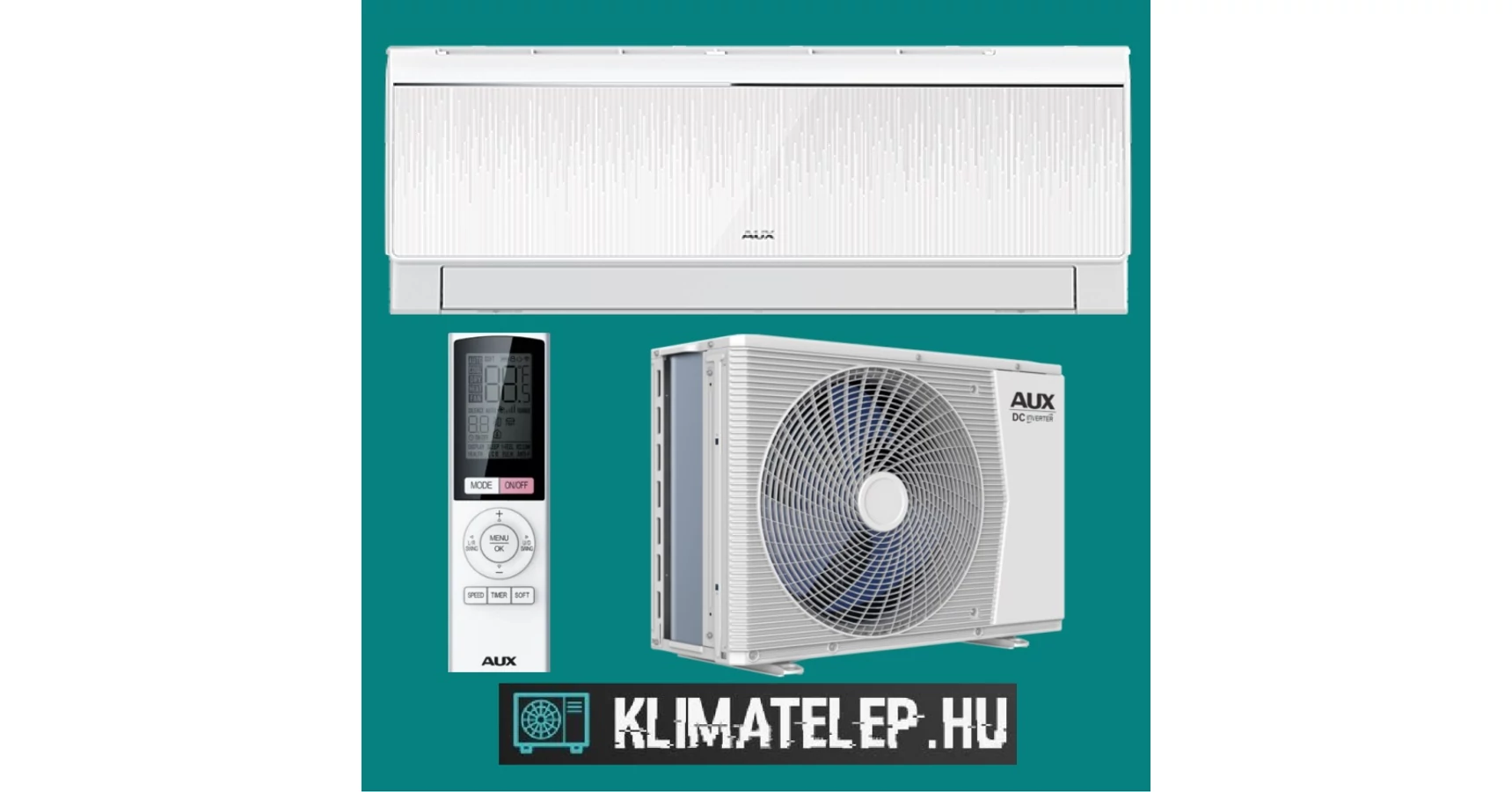 AUX MAGMA2 3,5kW KLÍMA SZETT ASW-H12C5A4/CCR3DI-D0-5